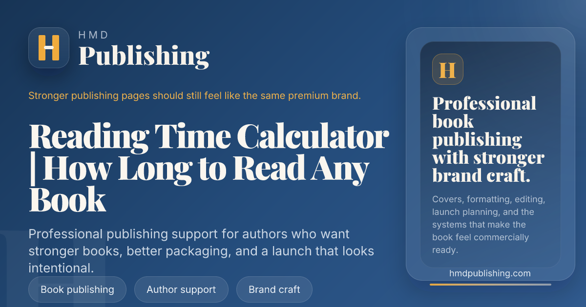 Reading Time Calculator | How Long to Read Any Book